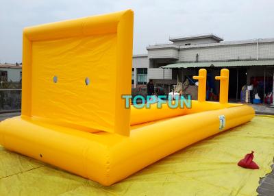 China Basketball Frame Inflatable Swimming Pools 10 x 4m Dimensions For Handle Boat for sale