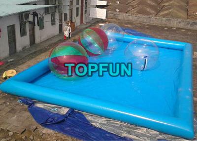 Cina Piscine gonfiabili blu per le palle gonfiabili acqua/dell'acquascivolo in vendita