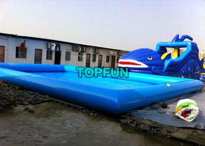 Cina Piscine gonfiabili blu per le palle gonfiabili acqua/dell'acquascivolo in vendita