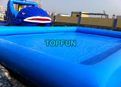 Cina Piscine gonfiabili blu per le palle gonfiabili acqua/dell'acquascivolo in vendita