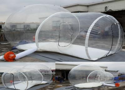 Cina Grande tenda gonfiabile della bolla del PVC di 4M chiara impermeabile per accamparsi in vendita
