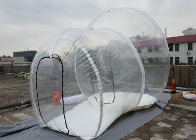 Cina Grande tenda gonfiabile della bolla del PVC di 4M chiara impermeabile per accamparsi in vendita