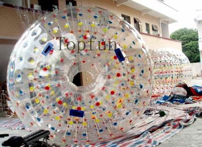 Cina Palle gonfiabile gigante di Zorb di svago su ordinazione PVC/TPU 0.8mm/di 1.0mm in vendita
