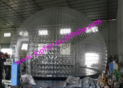 中国 12m ポリ塩化ビニールの膨脹可能で明確な泡テント水証拠の気密のドーム 販売のため