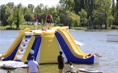 Cina Ostacolo gonfiabile dell'acqua della tela cerata del PVC di estate 0.9mm in vendita