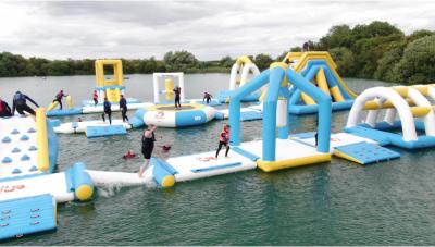 Cina Capacità di 80 persone di corsa ad ostacoli dell'acqua di esplosione di divertimento in vendita