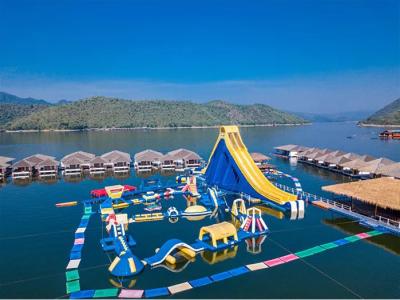 Cina Giochi del parco dell'acqua di mare di Infaltable di spettacolo che fanno galleggiare corsa ad ostacoli in vendita