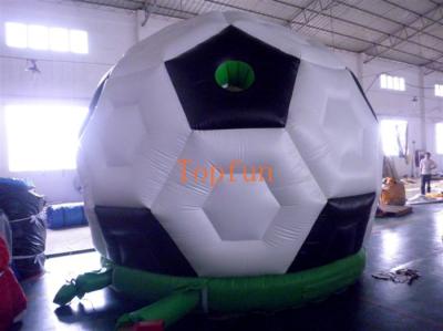 Cina Castello rimbalzante gonfiabile del gigante 4m di sport, Camera rimbalzante di calcio bianco in vendita