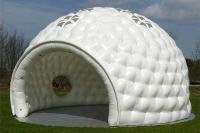 China Customized White Inflatable Bubble Dome Event Tent For Party for sale