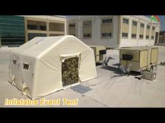 Disinfection Inflatable Event Tent 0.8mm PVC Stable Waterproof For Outdoor