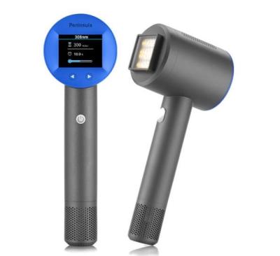 La péninsule 308nm médical LED Phototherapy allume tenu dans la main pour le traitement de Vitiligo