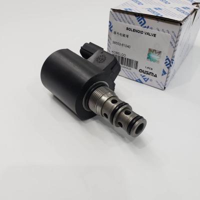 중국 고벨코 SK200을 위한 38553-61040 굴삭기 솔레노이드 밸브 KWE6K-22 G24D16B 판매용