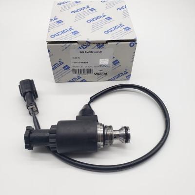 China 714-11-16830 válvula electromagnética para el cargador WA100-3 WA120-3 WA150-3 WA200-3 WA250-3 WA300L-3 de la rueda de KOMATSU en venta