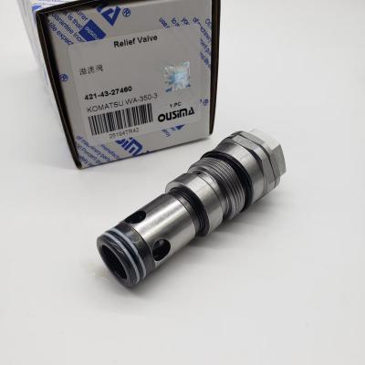 China 421-43-27460 hydraulische Relife-Klep voor Lader wa350-3 van KOMATSU Te koop