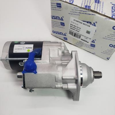 Cina 600-863-5110 motorino di avviamento 600-863-5111 228000-5000 per KOMATSU PC200 PC220 WA150 WA320 SD102E SA6D102E in vendita
