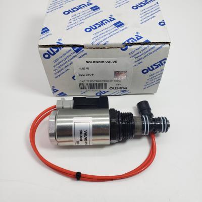 중국 773D 777D 785C 789C R1600G를 위한 302-3809 3023809 굴삭기 솔레노이드 밸브 판매용