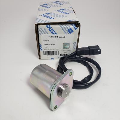 중국 코마츠 PC18MR PC35MR PC40MR PC55MR를 위한 22F-60-21201 12V 회전 솔레노이드 밸브 판매용