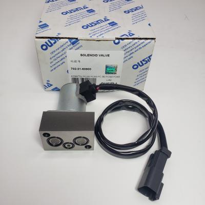 China Válvula de solenoide 702-21-60900 para KOMATSU PC200 PC300 PC390 PC490 en venta