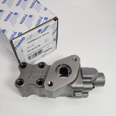 China Hydraulic Valve Body Assembly 723-40-87100 For KOMATSU PC220 PC228 PC350 PC360 for sale