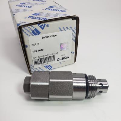 China Relief Valve 116-3600 1163600 For CAT 320B 322C 325B 330C for sale