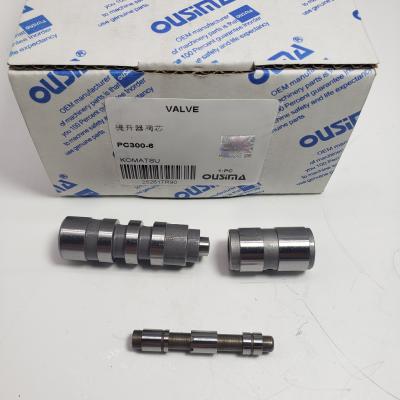 중국 발굴기 액세서리 규제 밸브 스풀 4 홀 KOMATSU PC300-6 판매용