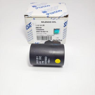 China Solenoid Valve Coils 280151 10333044 300715-00110 24 VDC For Liebherr for sale