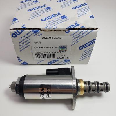 China Hydraulische Pumpe Solenoidventil KDRDE5KR-31/40C50-217 für Kobelco SK250-8 SK350-8 zu verkaufen
