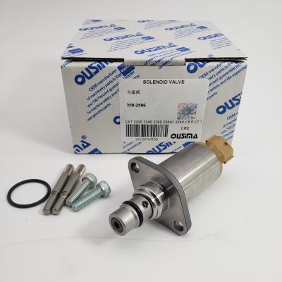 China Fuel Injection Pump Control Valve 358-2586 For CAT 320E 324E 329E C6.6 C7.1 for sale