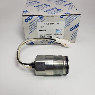 China Solenoid Valve 0664202 For HITACHI  EX400-3 EX400-3C EX400-5 EX450H-5 EX750-5 EX800H-5 for sale