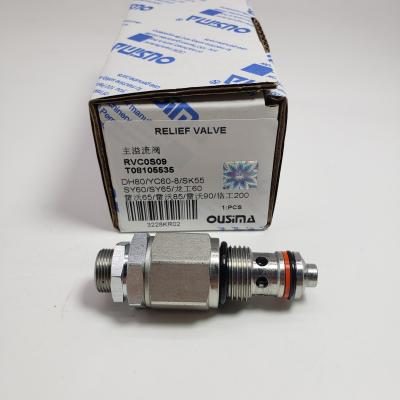 중국 구제 밸브 RVC0S09 T08105535 DH80 YC60-8 SK55 SY60 SY65 판매용