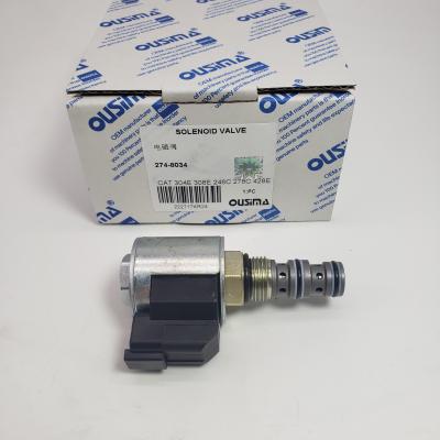 China Ein solenoides Ventil 274-8034 für die Kategorie 303.5E 304E 308E 246C 272C zu verkaufen
