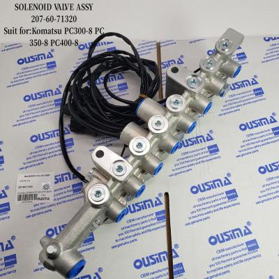 中国 コマツーPC300-8 PC350-8 PC400-8用の電磁弁アッシー 207-60-71320 販売のため