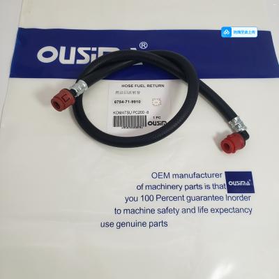 China Fuel Filter Hose 6754-71-9910 For KOMATSU  PC200-8 PC220-8 PC240-8 for sale