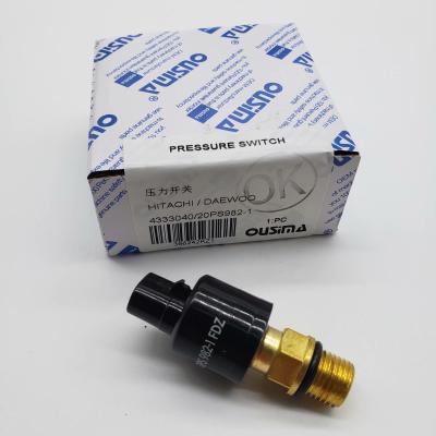China OUSIMA Automatic Electronic 4333040 20PS982-1 Pressure Switch DOOSAN HITACHI Excavator Spare Parts for sale