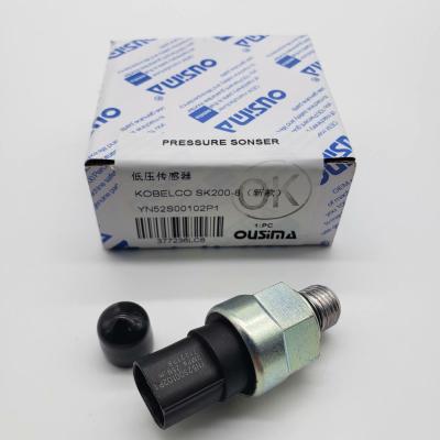 China Kobelco SK200-8 Excavator Sensor , YN52S00102P1 Low Pressure Oil Sensor for sale