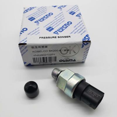 China Kobelco SK200-8 Excavator Sensor , YN52S00102P1 Low Pressure Oil Sensor for sale