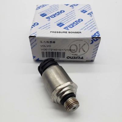 OUSIMSA Pressure Sensor 17216318 Excavator Pressure Sensor VOE17216318 17215536