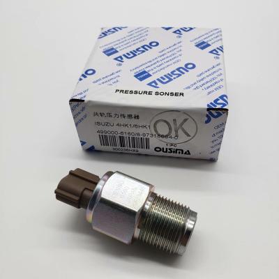 China OUSIMSA Rail Pressure Sensor 499000-6160 8-97318684-0  Pressure Switch 4990006160 8973186840 For Isuzu 4HK1 6HK1 for sale