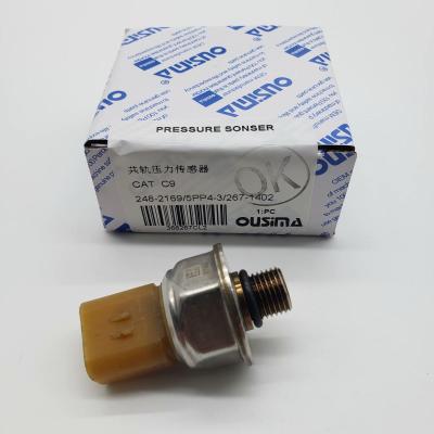 OUSIMA 248-2169 5PP4-3 267-1402 Fuel Pressure Sensor 5PP4-3 Fit for   C7 C9 C12 C13 C15