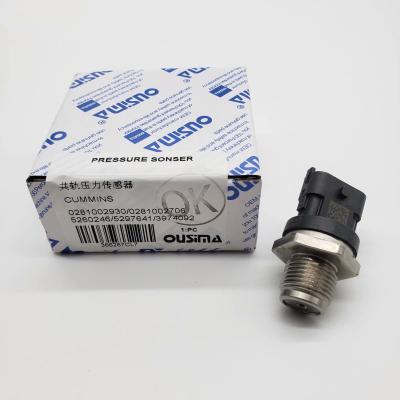OUSIMSA 0281002930 0281002706 5260246 5297641 3974092 Common Rail Fuel Pressure Sensor Switch Excavator CUMMINS Engins