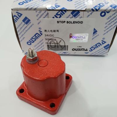 中国 OUSIMA Fuel Shutoff Solenoid 3054609 24V For Cummins Engine parts 販売のため
