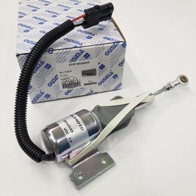 中国 OUSIMA 3932529 12V Diesel Engine Shut Off Solenoid 3932529 Cummins 6BT5.9 Excavator 販売のため