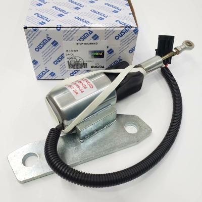 China OUSIMA  Solenoid Valve Stop Solenoid 3991625 For 6BT R225-7 Excavator Cummins Parts en venta