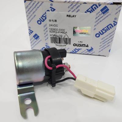 Cina OUSIMA 182800-3330 S2862-01420A 24V 1828003330 preriscaldano il relè per l'escavatore di Kobelco in vendita