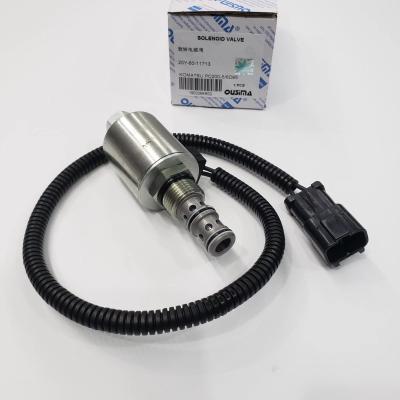 掘削機小松PC200-5 6D95のためのOUSIMAの電磁弁20Y60-11713