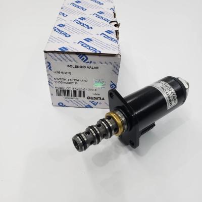 중국 OUSIMA Rotary Solenoid Valve KWE5K-31 G24YA40 YN35V00021F1 For Kobelco SK200-6 SK230-6 SK330-6E 판매용