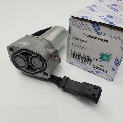 중국 OUSIMA Solenoid Valve 702-21-07610 7022107610 For Komatsu PC350-8 PC150-8 Excavator 판매용