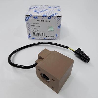 Cina Bobina 24vdc del solenoide 31EN-00360 per l'escavatore R210-5 di Hyundai in vendita