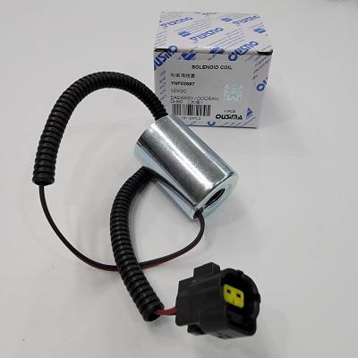 Cina Bobina dell'elettrovalvola a solenoide di YNF02597 12V per la parte elettrica di Daewoo DH60-5 DH60-7 in vendita