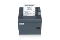 China Black POS Thermal Receipt Printer , Wireless Thermal Label Printer 150mm/S Speed for sale